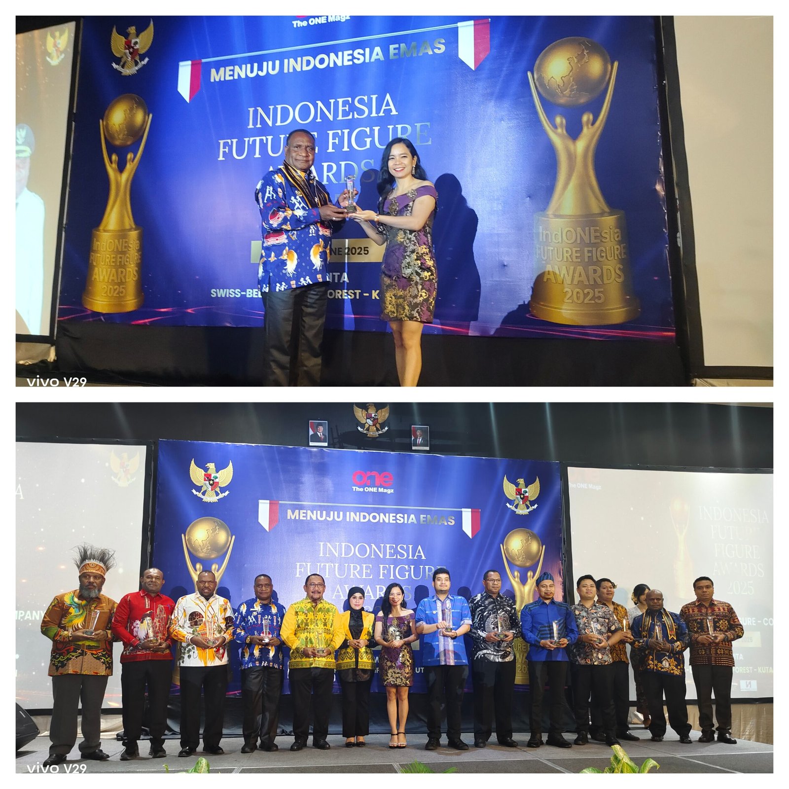 Tutup 100 Hari Kerja, Dominggus Saiba Terima Award Kepala Daerah ...